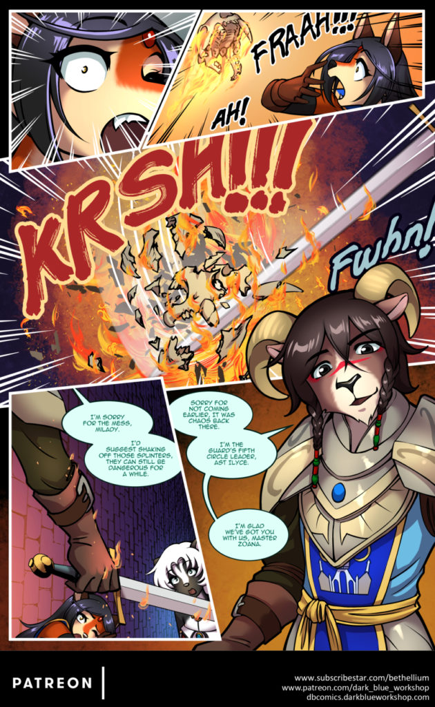 Bethellium | Fantasy Furry Webcomic