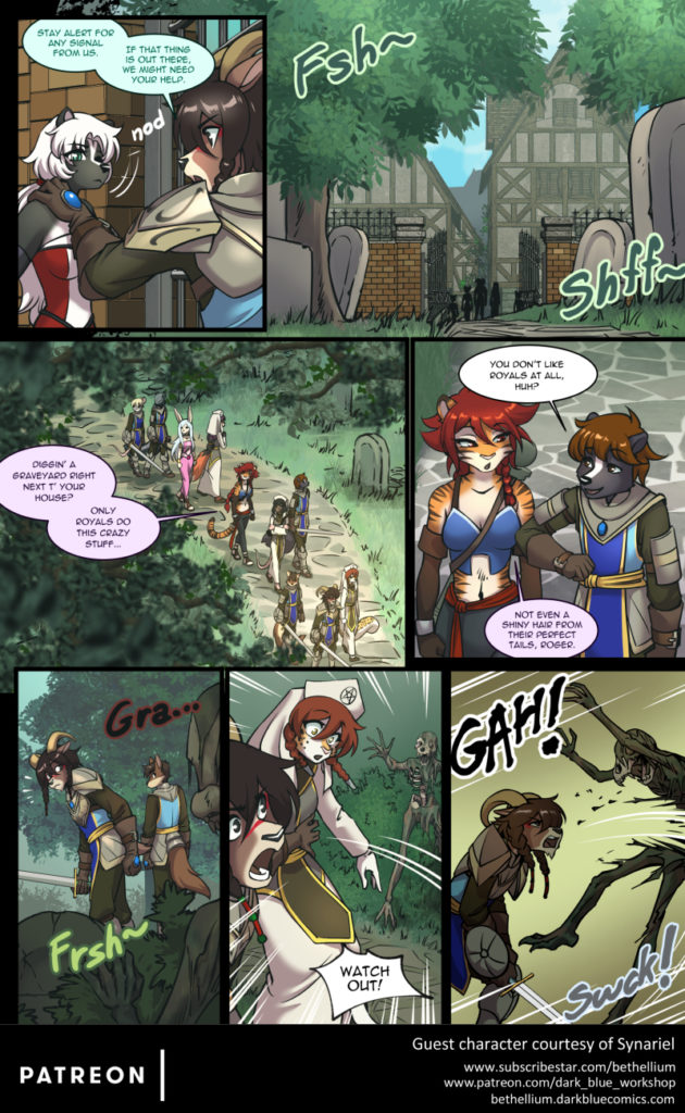 Bethellium | Fantasy Furry Webcomic